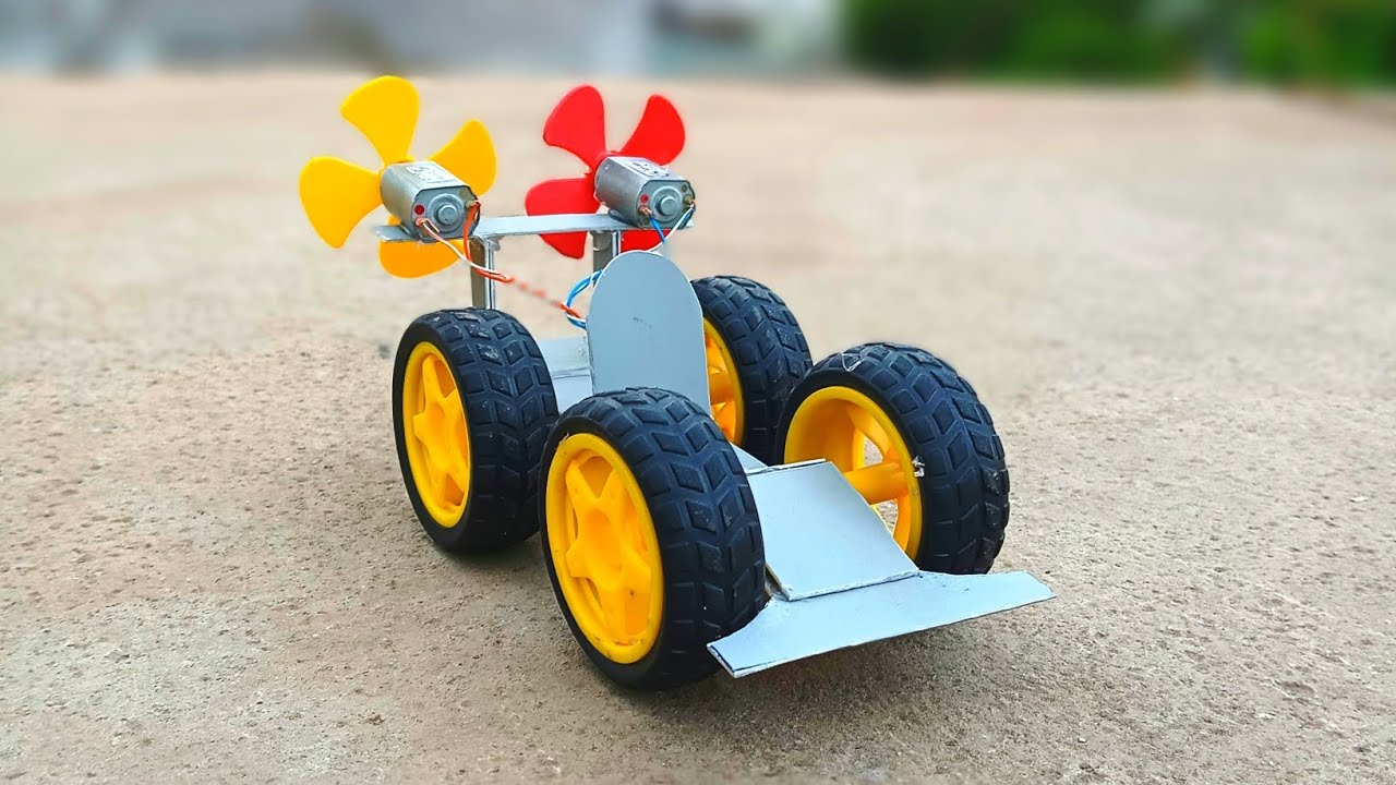 How To Make A Super Fast Air Powered Car ( Air Car ) - Easy and simple ...