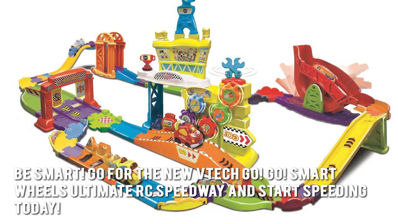 Review - Vtech Go! Go! Smart Wheels Ultimate Rc Speedway - YouTube