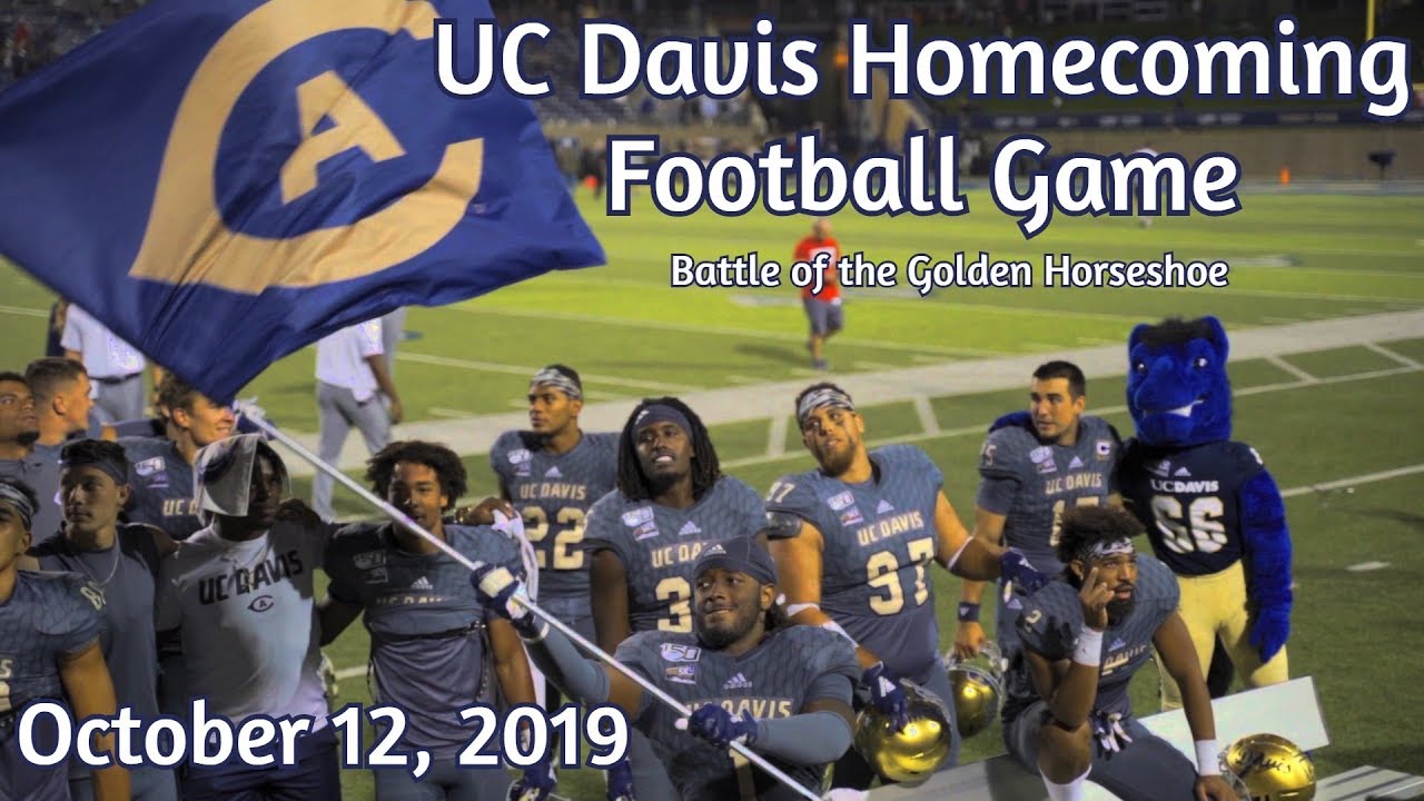UC Davis Football: Homecoming Game (10-12-19) - YouTube