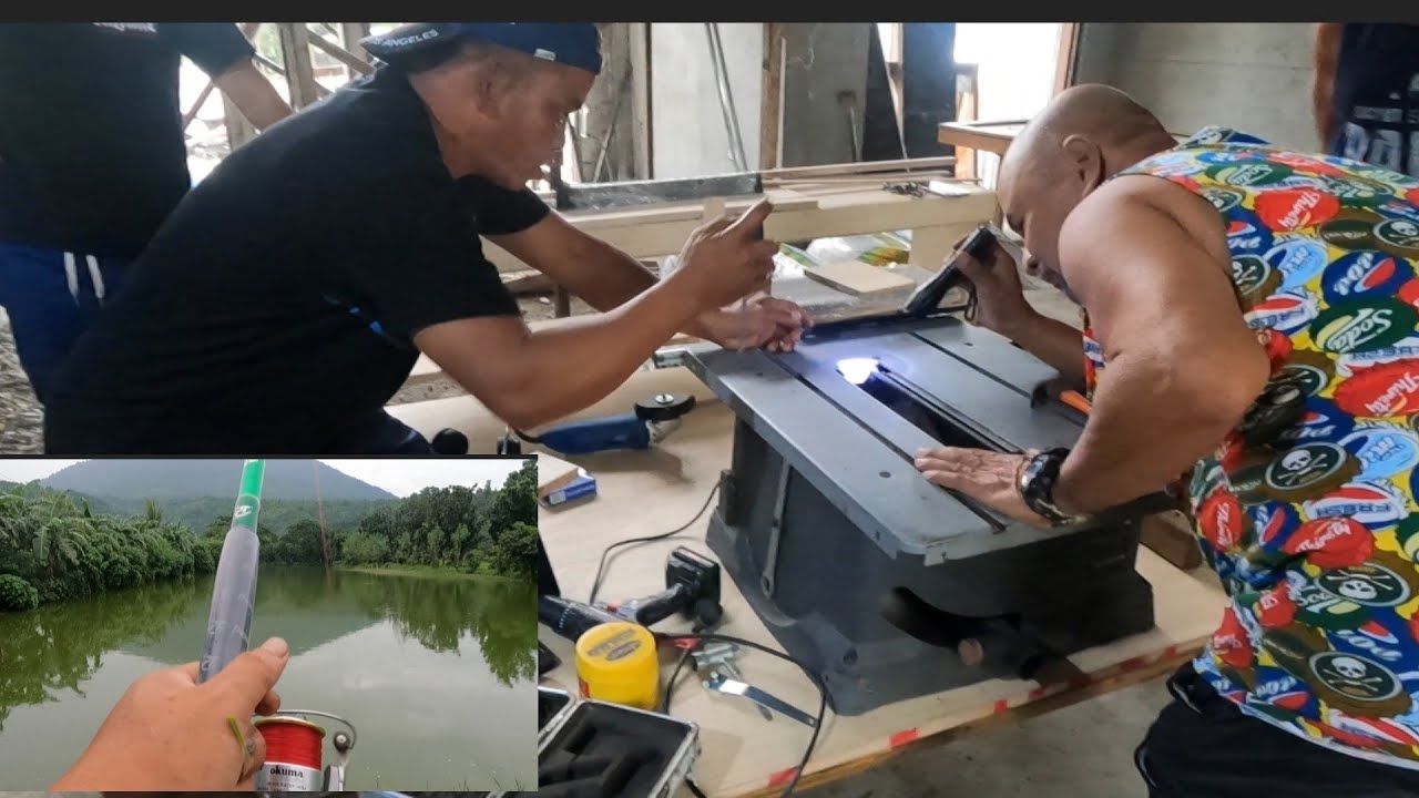 Pag assemble ng Table saw | Unang sabak ng Bagong Pamingwit.. - YouTube