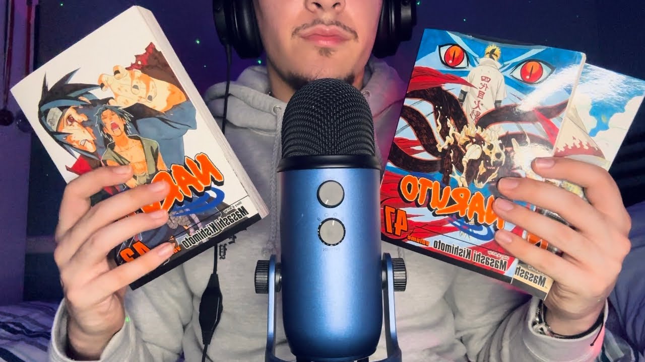 ASMR | Naruto Manga Showcase (3 Volumes) - YouTube