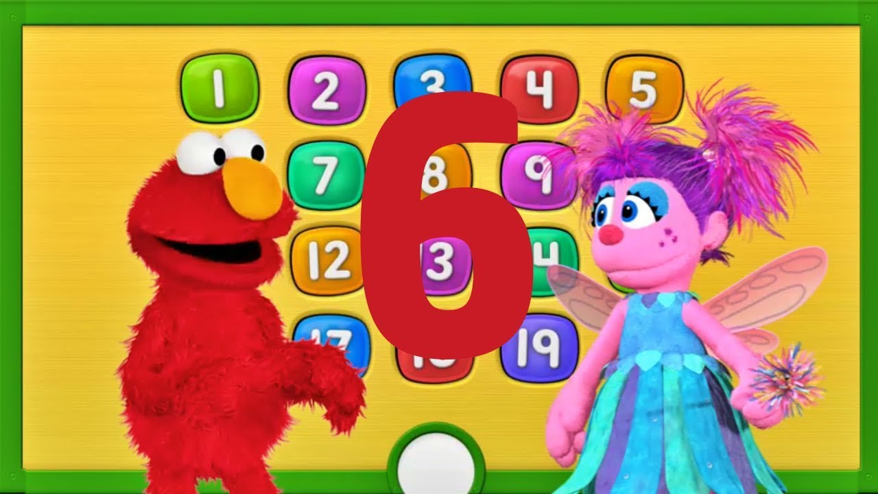 Elmo Loves 123s #Learn Number 6 / Fun Game For Kids - YouTube