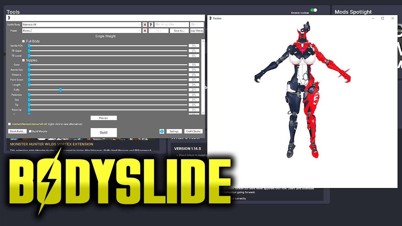 How to use Bodyslide EASILY in 6 Minutes! (Fallout 4 Vortex Guide ...