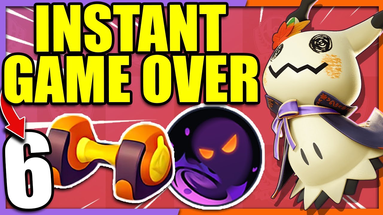 Full Attack Weight MIMIKYU in under 2 Minutes means GAME OVER | Pokemon ...