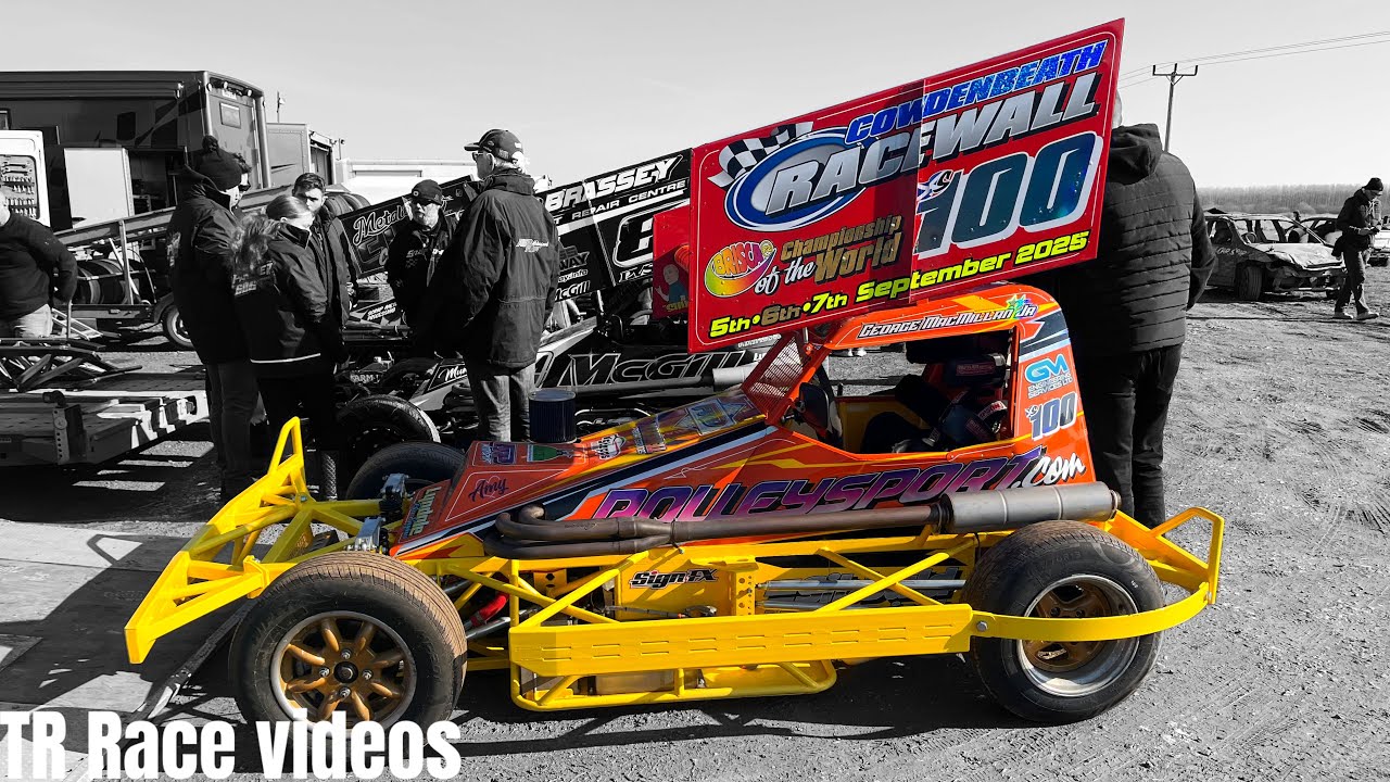 BriSCA F2 Stock Cars Skegness 2/3/25 - YouTube