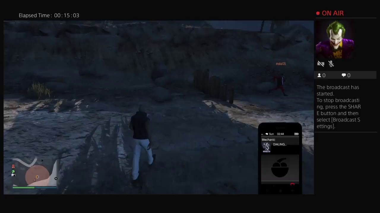 Playing gta 5 whit muka - YouTube