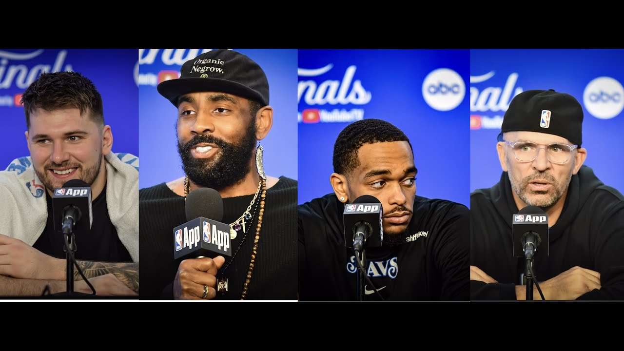 Dallas Mavs Postgame Interview Game 1 vs. Boston Celtics NBA Finals ...