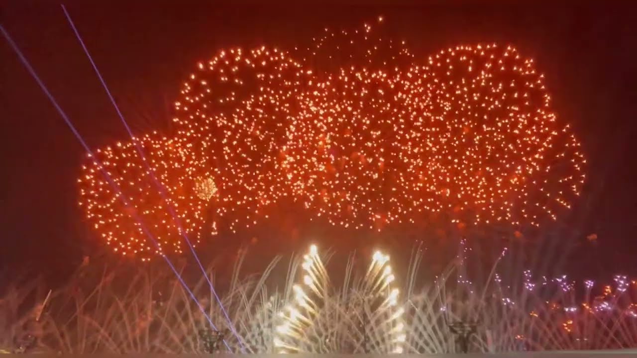 4️⃣0️⃣ Minutes Guinness World record firework Abudhabi💥Happy new year ️ ...