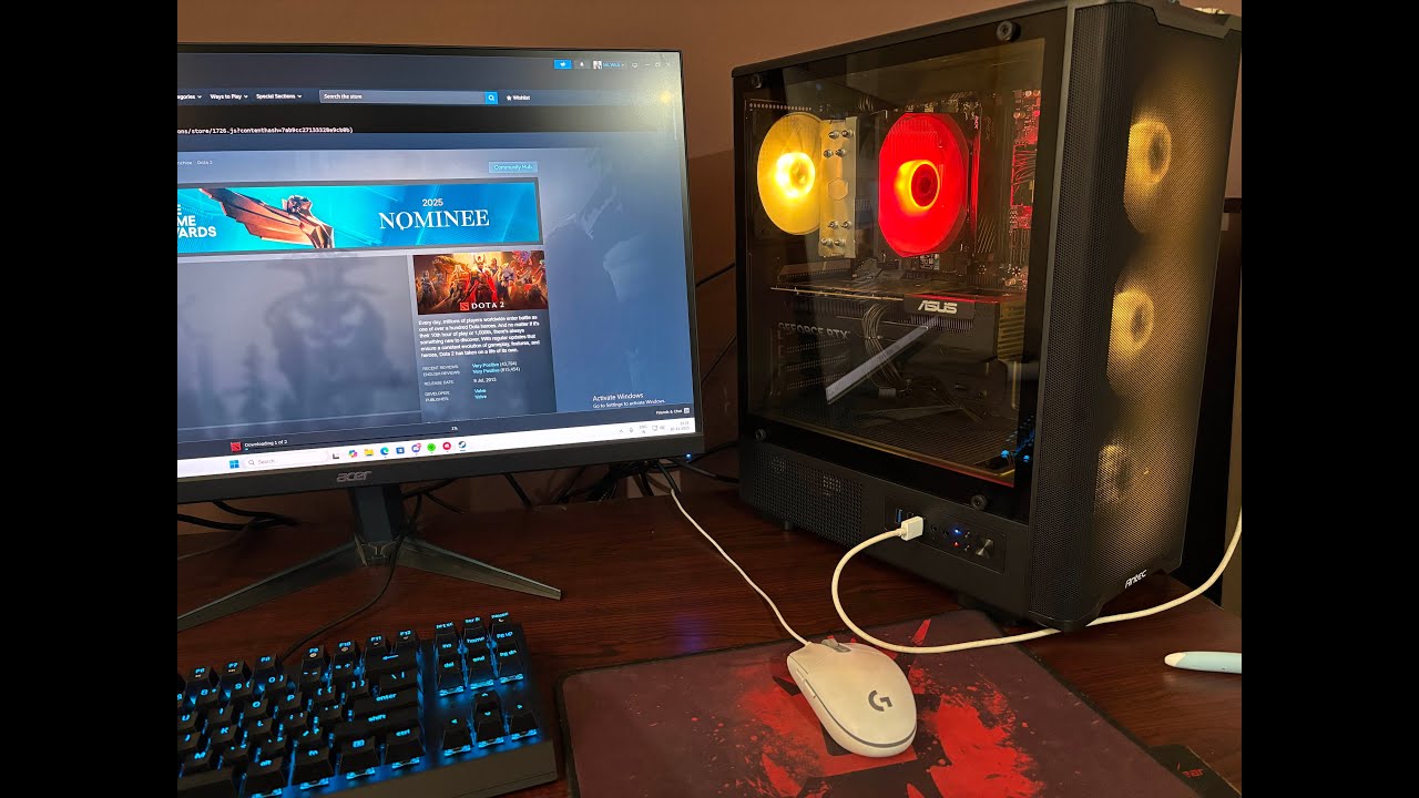 New PC Vibes: My Buddy’s Latest Tech Purchase - YouTube