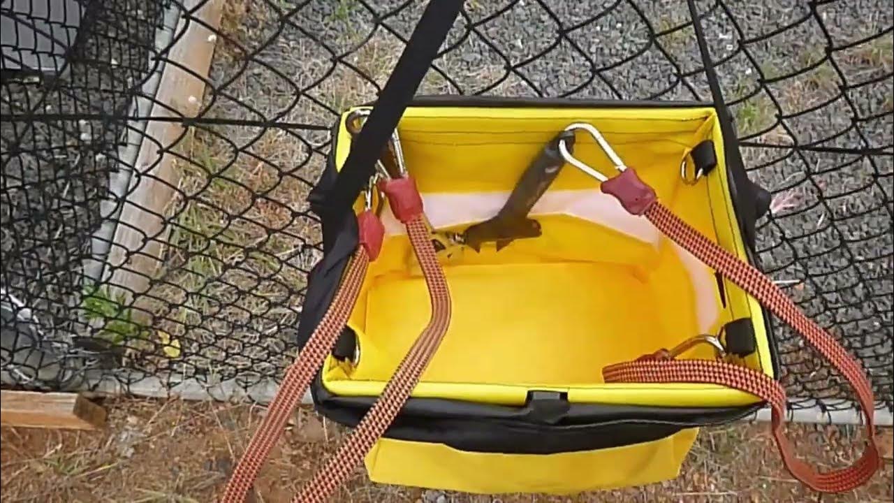 Wingman rope access tool bags. Our rope access gear bag features seat attachment and magnetic ...