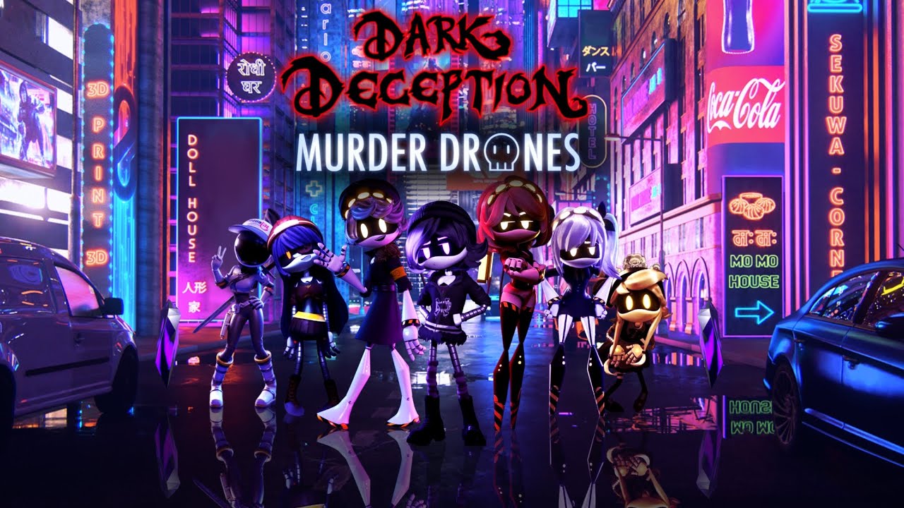 Dark Deception Chapter 5 And 9/ Murder Drones All Chase Soundtrack ...