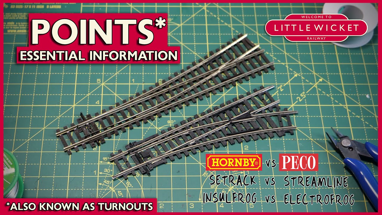 Points - Essential Information (Incl. Wiring Electrofrog Points) - YouTube