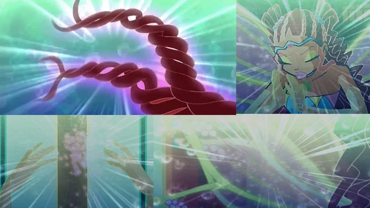 Winx Club - Aisha/Layla Enchantix Lengthened Transformation [Fanmade ...