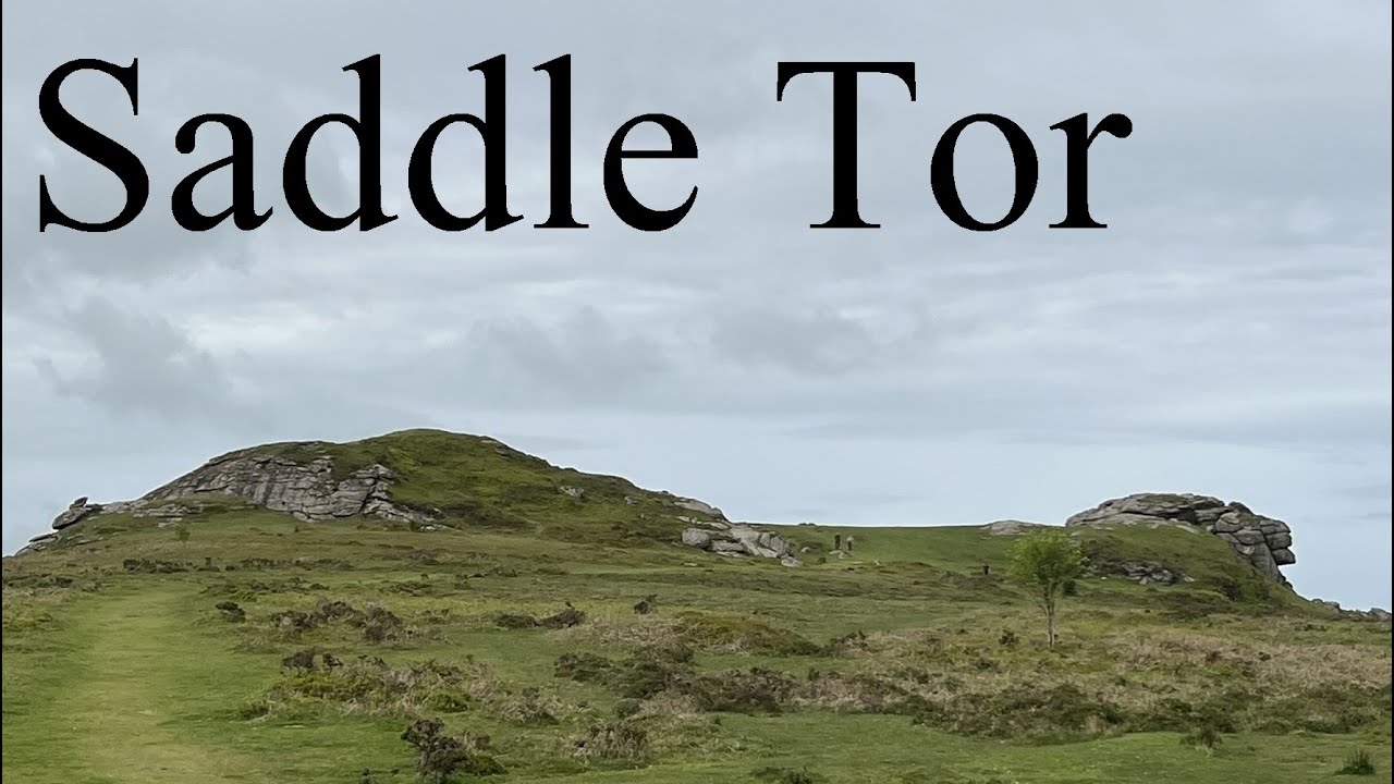 Saddle Tor in the Dartmoor National Park. Great views of Haytor Rocks ...