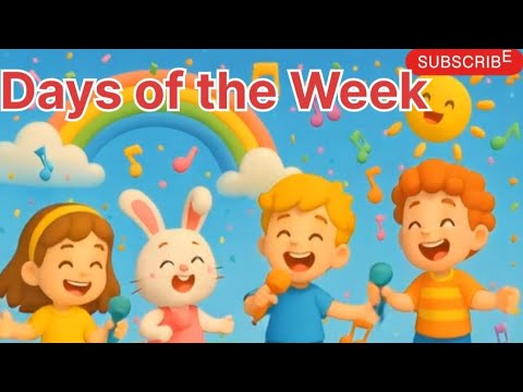 Days of the Week Song | Learn Days with Fun | 3D Animated Kids Song # ...