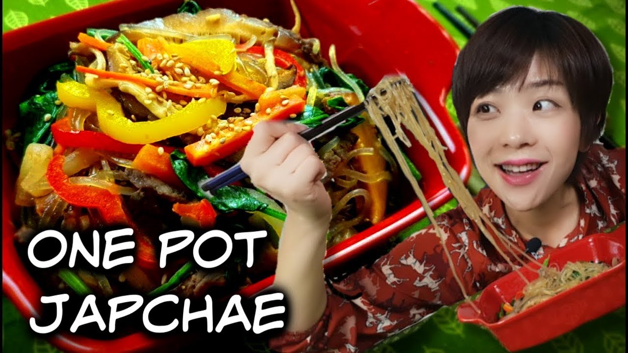 Japchae for beginners - YouTube