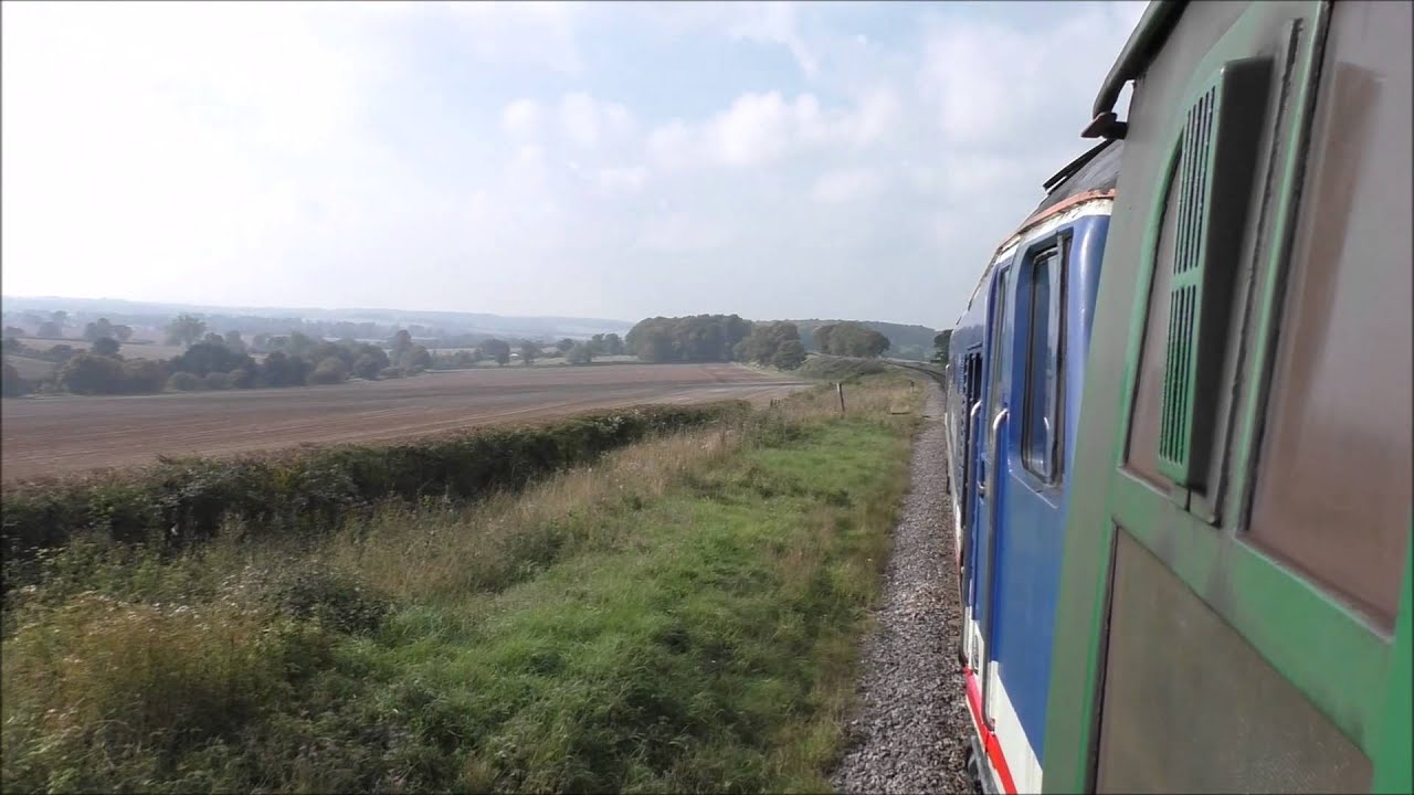 The Front Window 3 - Class 50 50027 "Lion" - Watercress Line - YouTube