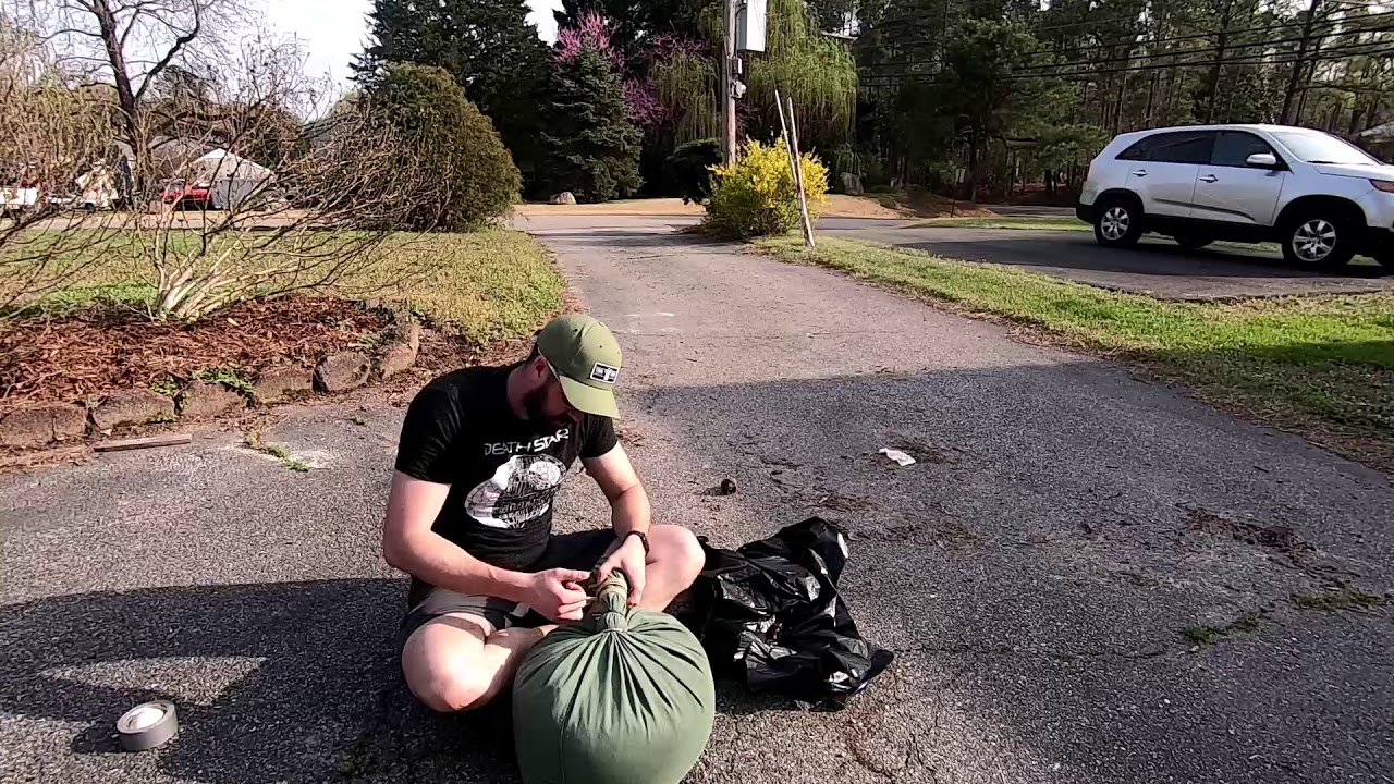 DIY sandbag tutorial teaser - YouTube