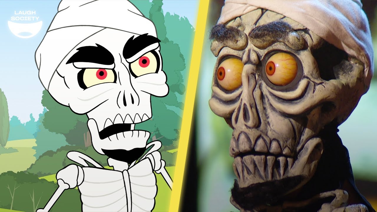 Jeff Dunham's Achmed: The Battle of 2D vs 3D - YouTube