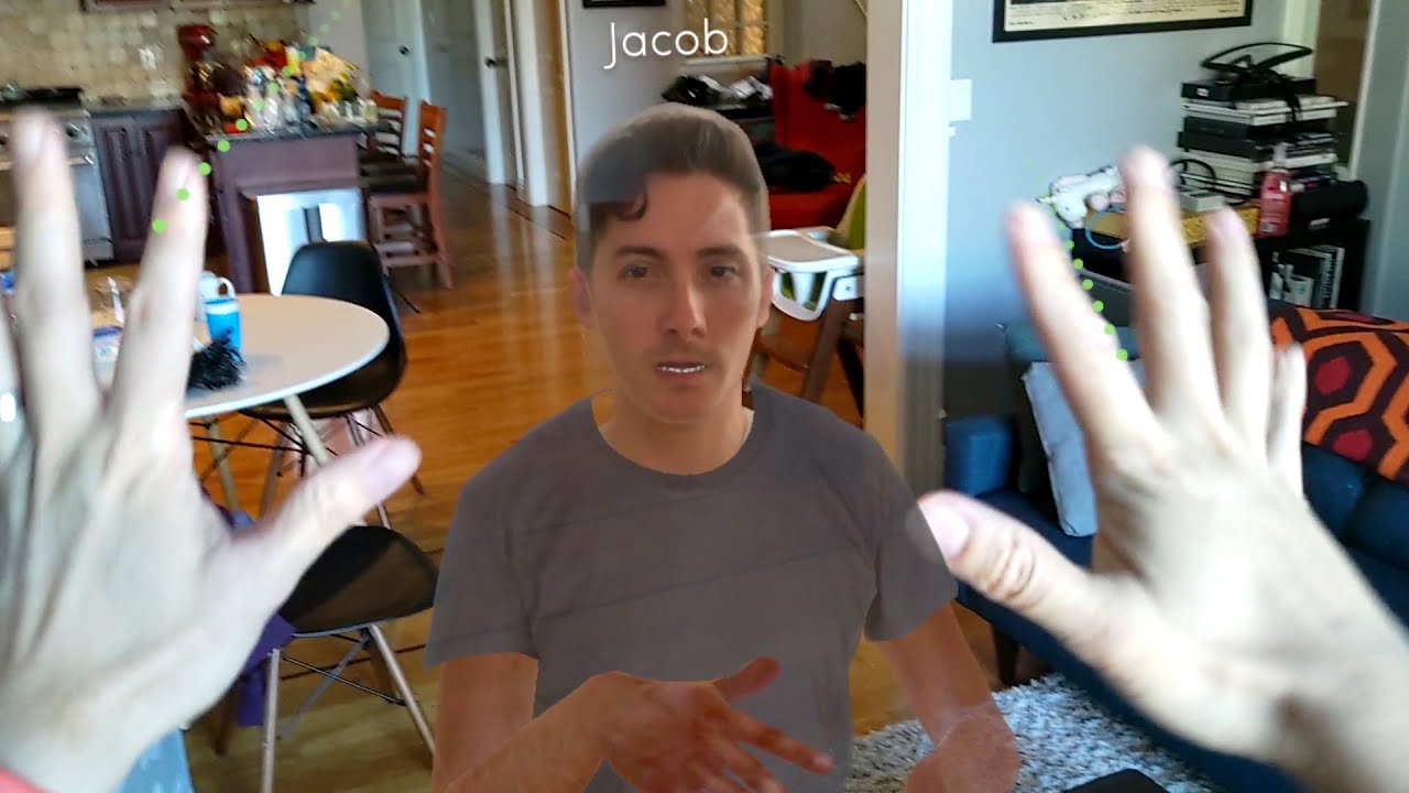 Augmented Reality Telepresence in HoloLens 2 and Quest 2! - YouTube