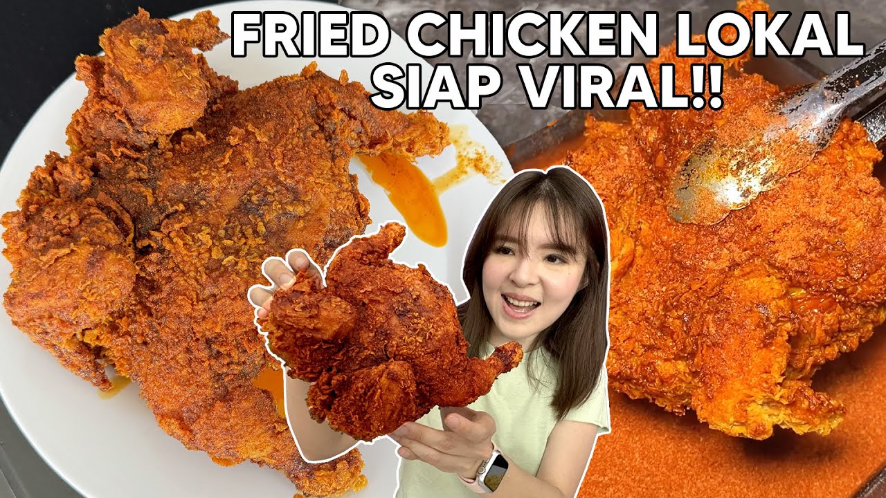 FRIED CHICKEN LOKAL TERENAK MURAH BANGET, AYAM UTUH CUMA 50.000 UNTUNG ...