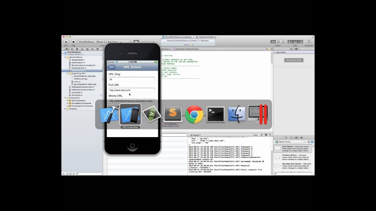 Connecting an iOS Client to Windows Azure Websites - YouTube