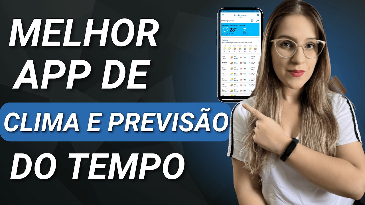 CONHEÇA o MELHOR APLICATIVO de CLIMA e PREVISÃO do TEMPO - ATUALIZADO ...