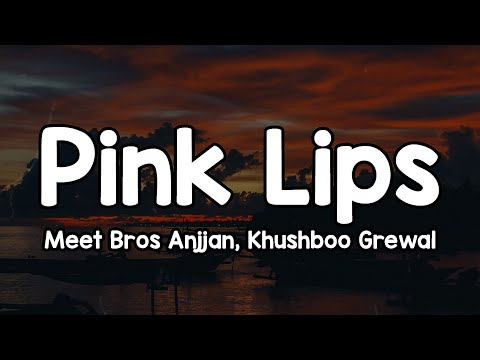 Pink Lips (Lyrics) - Khushboo Grewal, Meet Bros Anjjan 🎶 | Mujhe aadhi raat ko satane lage✨