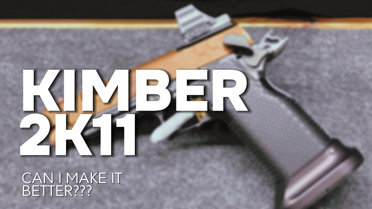 Kimber 2K11 Upgrades - Cheely Grip, Atlas Safety, Red Dirt Trigger ...