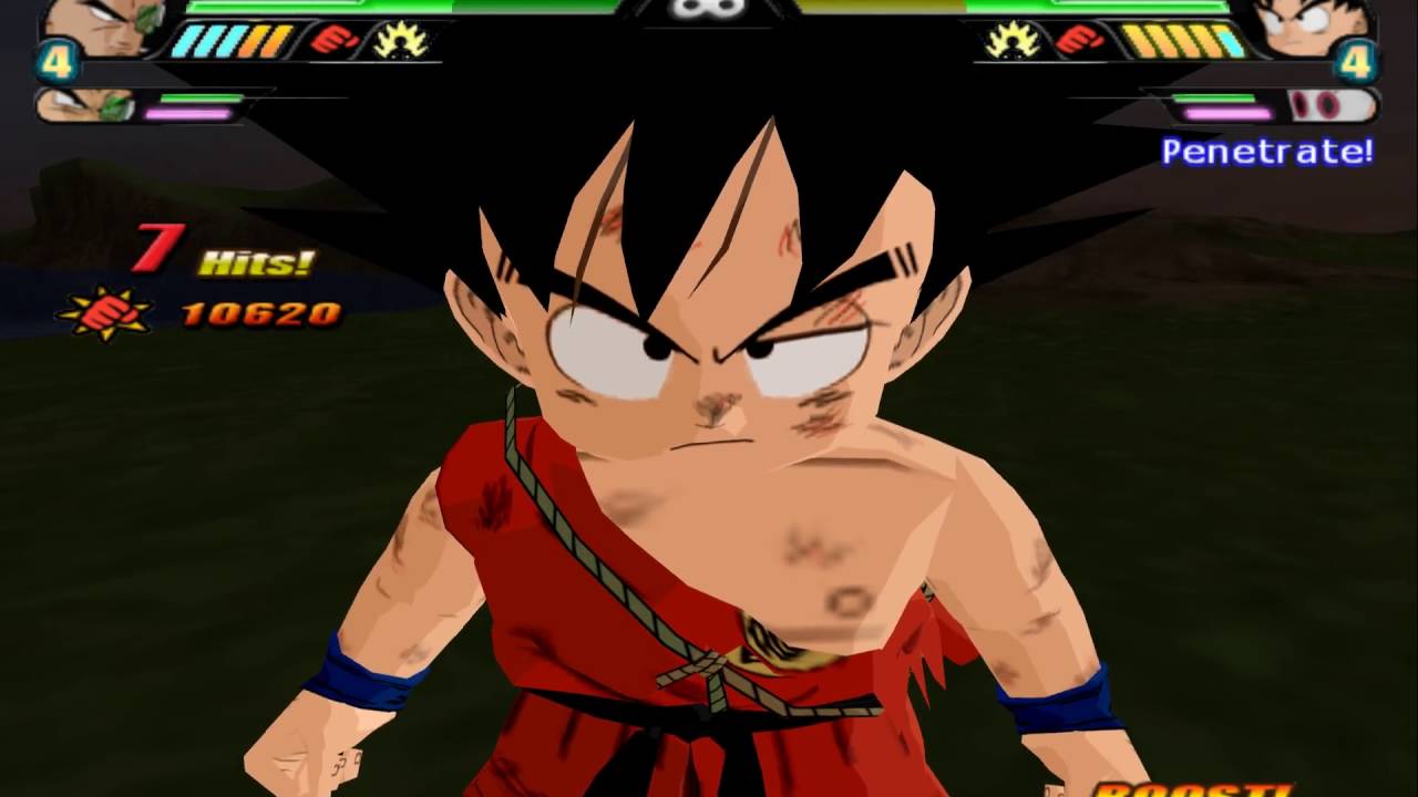 Match Request: Raditz & Bardock vs Kid Goku & Grandpa Gohan - YouTube