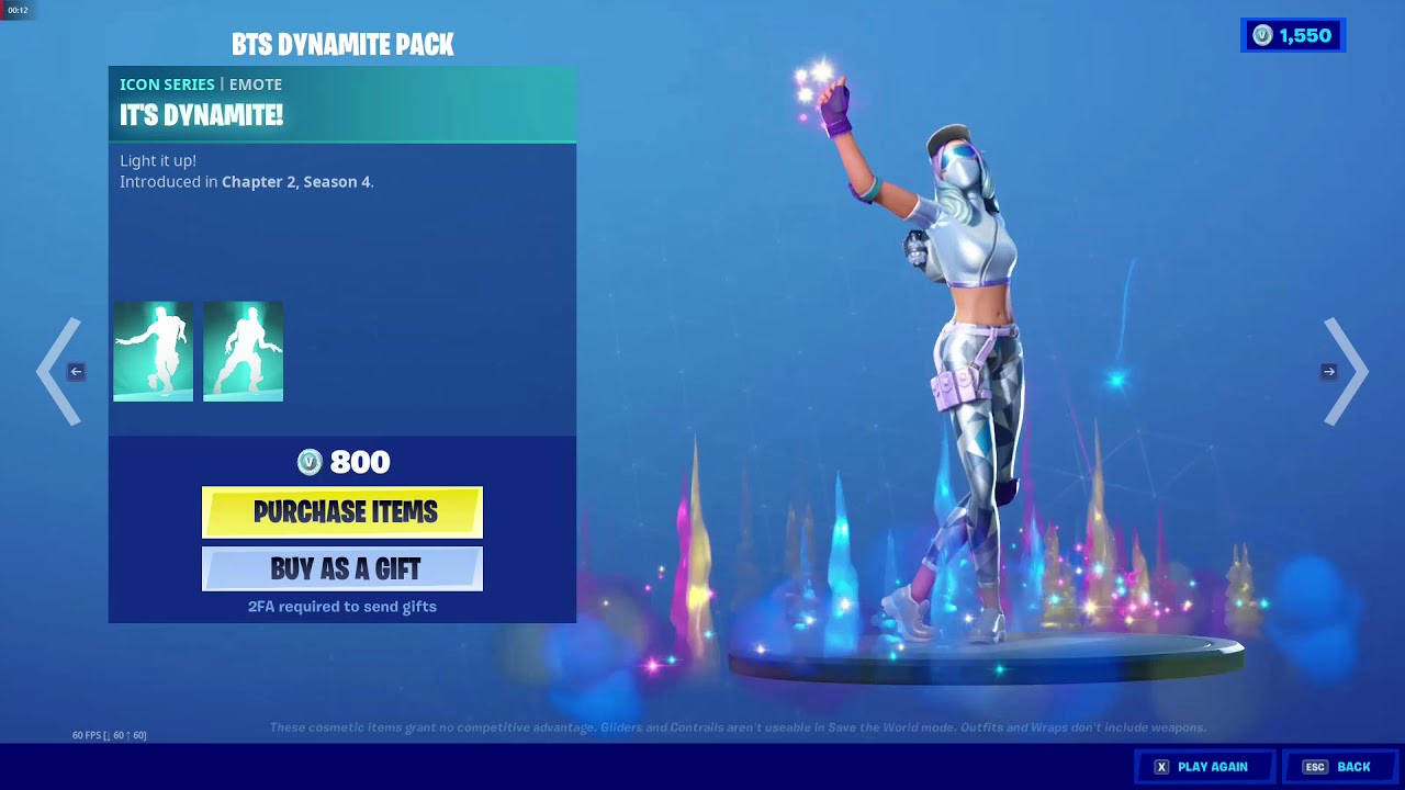 Fortnite - It's Dynamite! Emote | Icon Series - YouTube