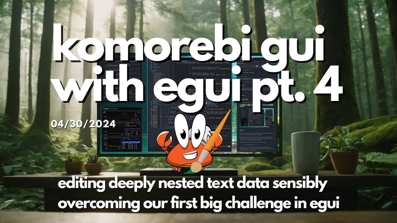 Using Eguis Textedit Widget With Deeply Nested Data Our First Big