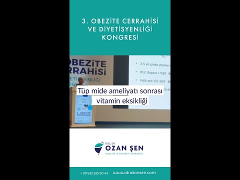 Tüp mide ameliyatı sonrası vitamin eksikliği