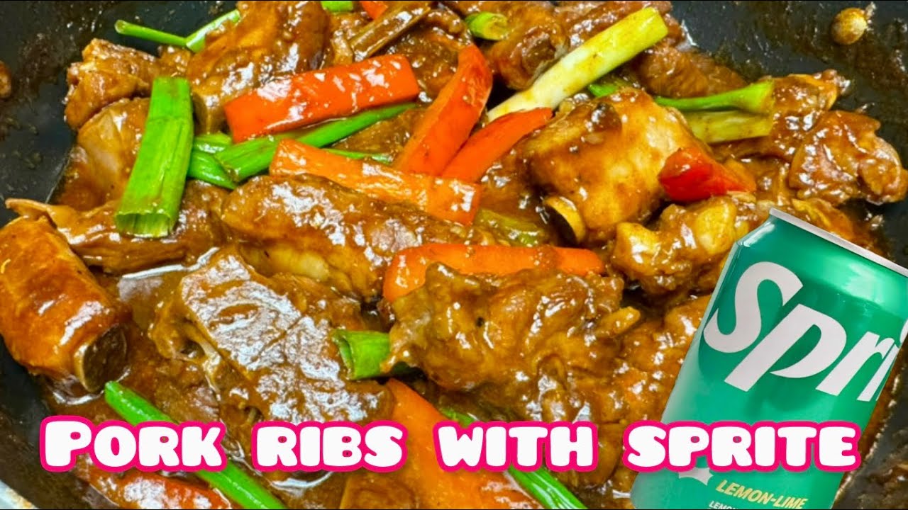 MY PORK RIBS RECIPE WITH SPRITE. - YouTube