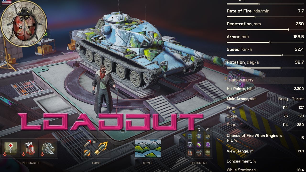 World of Tanks Blitz - Reforged: basic tank loadout - YouTube