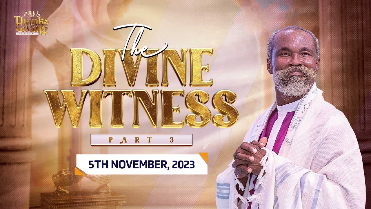 part 3) THE DIVINE WITNESS - 5th Nov, 2023 | #stephenadomkyeiduah # ...