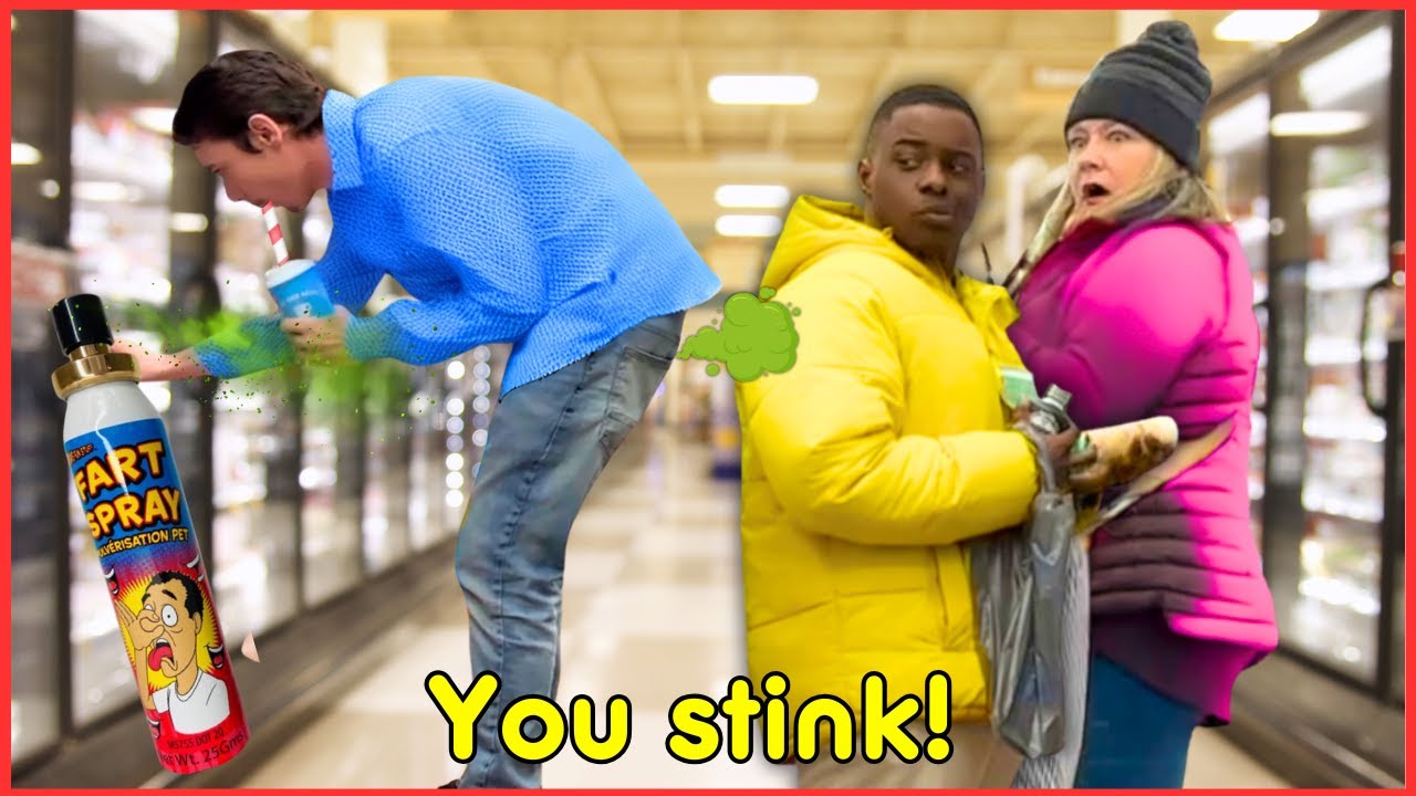 Farting With The SMELLIEST Fart Spray! Funny Fart Prank! - YouTube