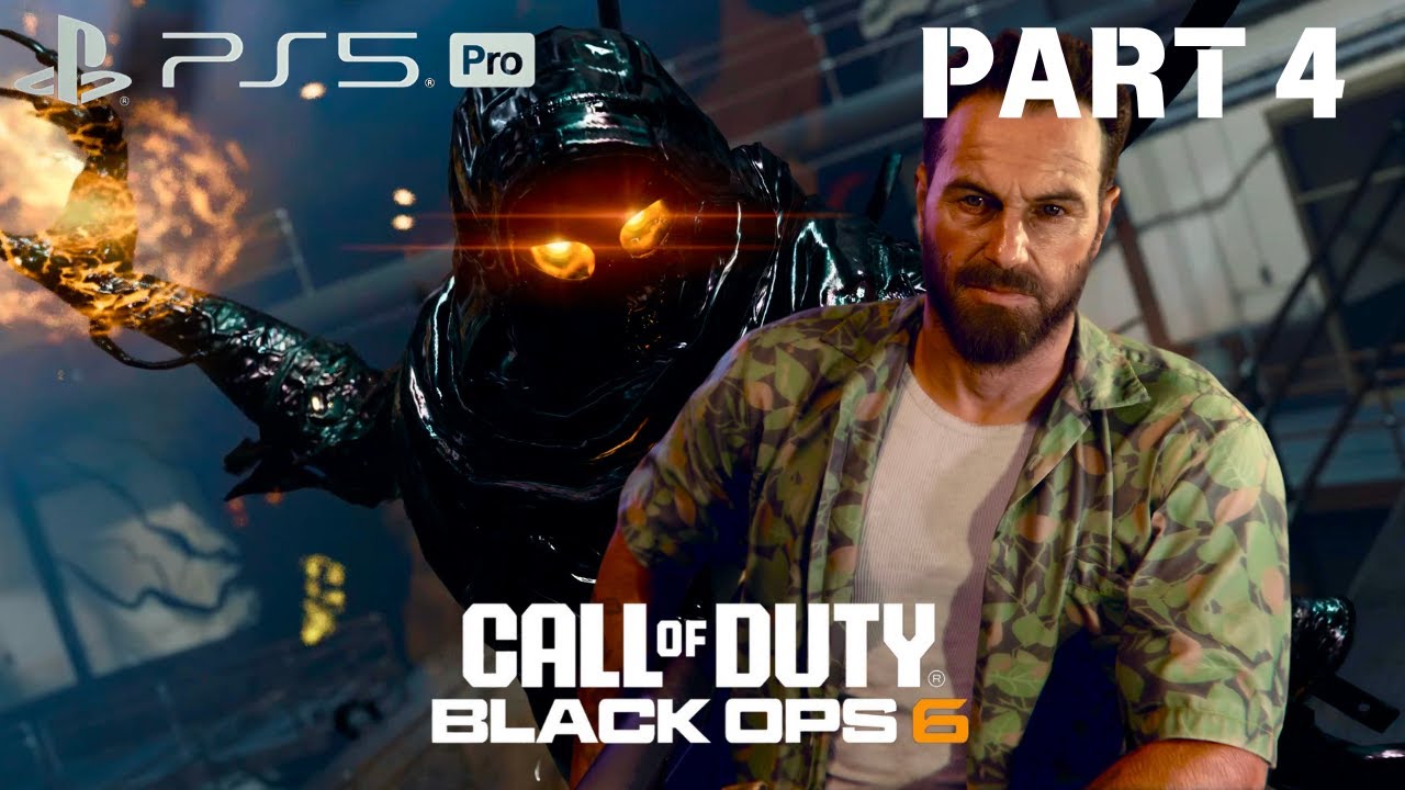 Call Of Duty Black OPS 6 PS5 PRO Walkthrough Gameplay Part 4 / 4K 60 ...