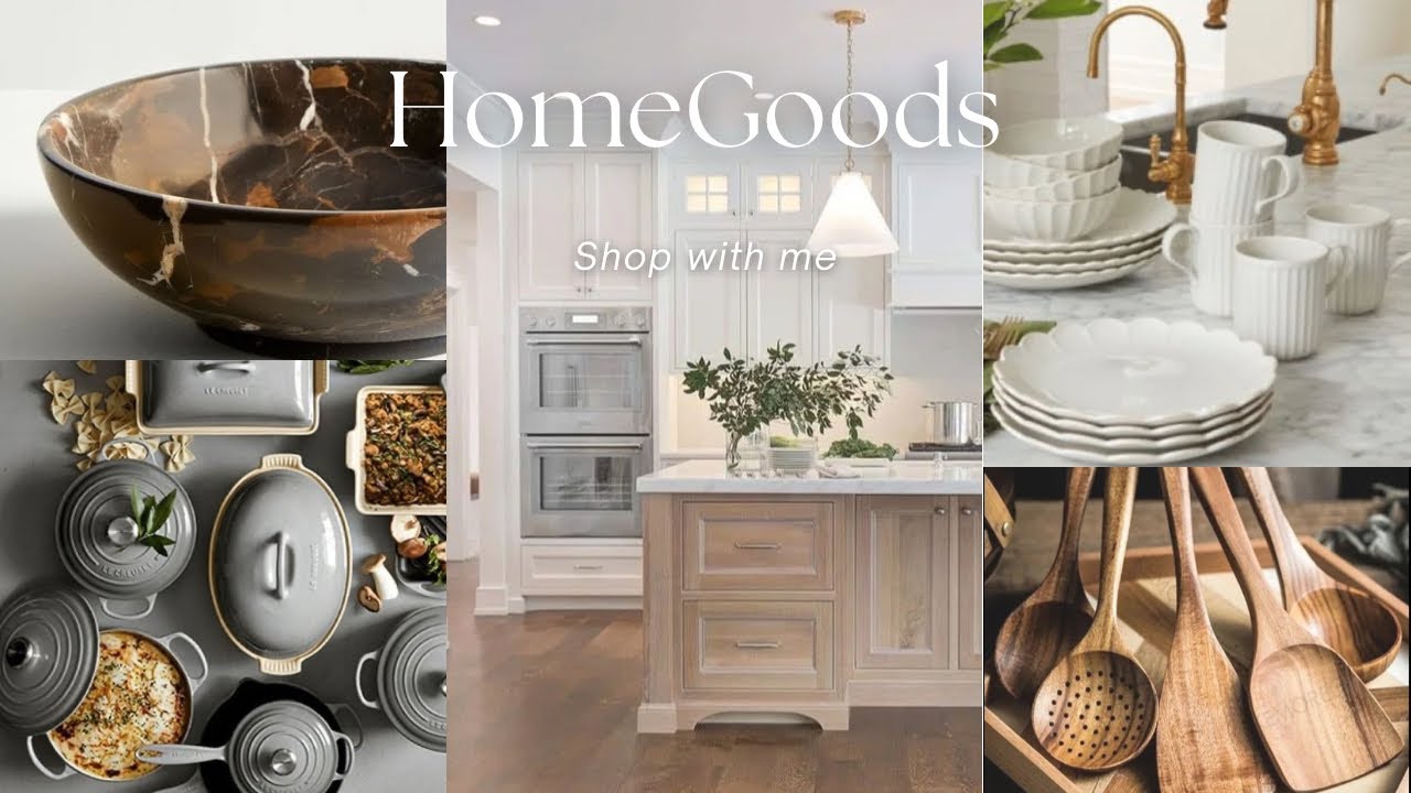 HOMEGOODS SHOP/TOUR WITH ME | HOME DECOR | KITCHEN DECOR FIND | NEW AT ...