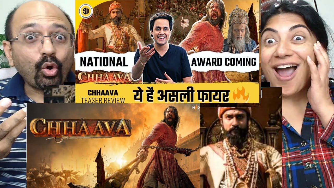 Chhaava Teaser Review | Vicky Kaushal | Rashmika M | Akshaye K | Dinesh ...