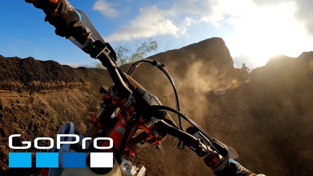 GoPro Awards: Dirt Biking an Active Volcano - YouTube