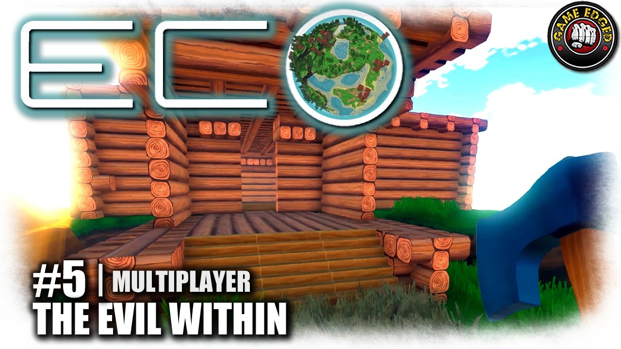 Eco | EP5 | Log House Entrance & Building Materials | Global Survival ...