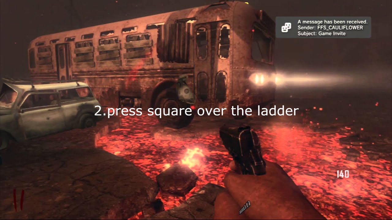 black ops 2 zombies: 'ladder tutorial' - YouTube
