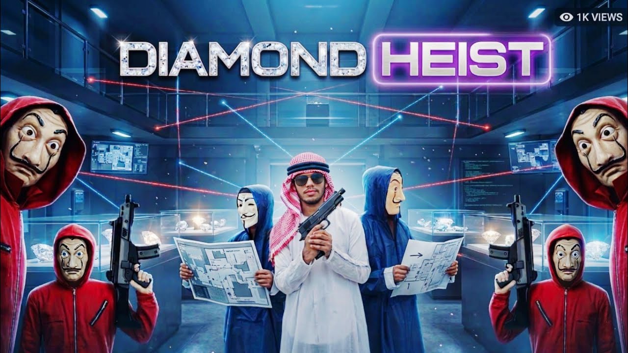 DIAMOND HEIST ( El Atraco de Diamante) HDH TEAM - YouTube