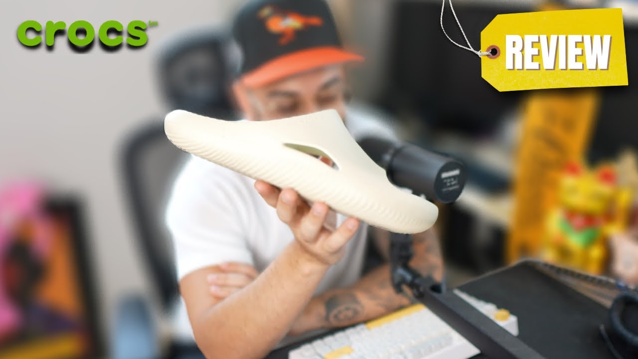 Crocs Mellow Slide On Foot Review! - YouTube