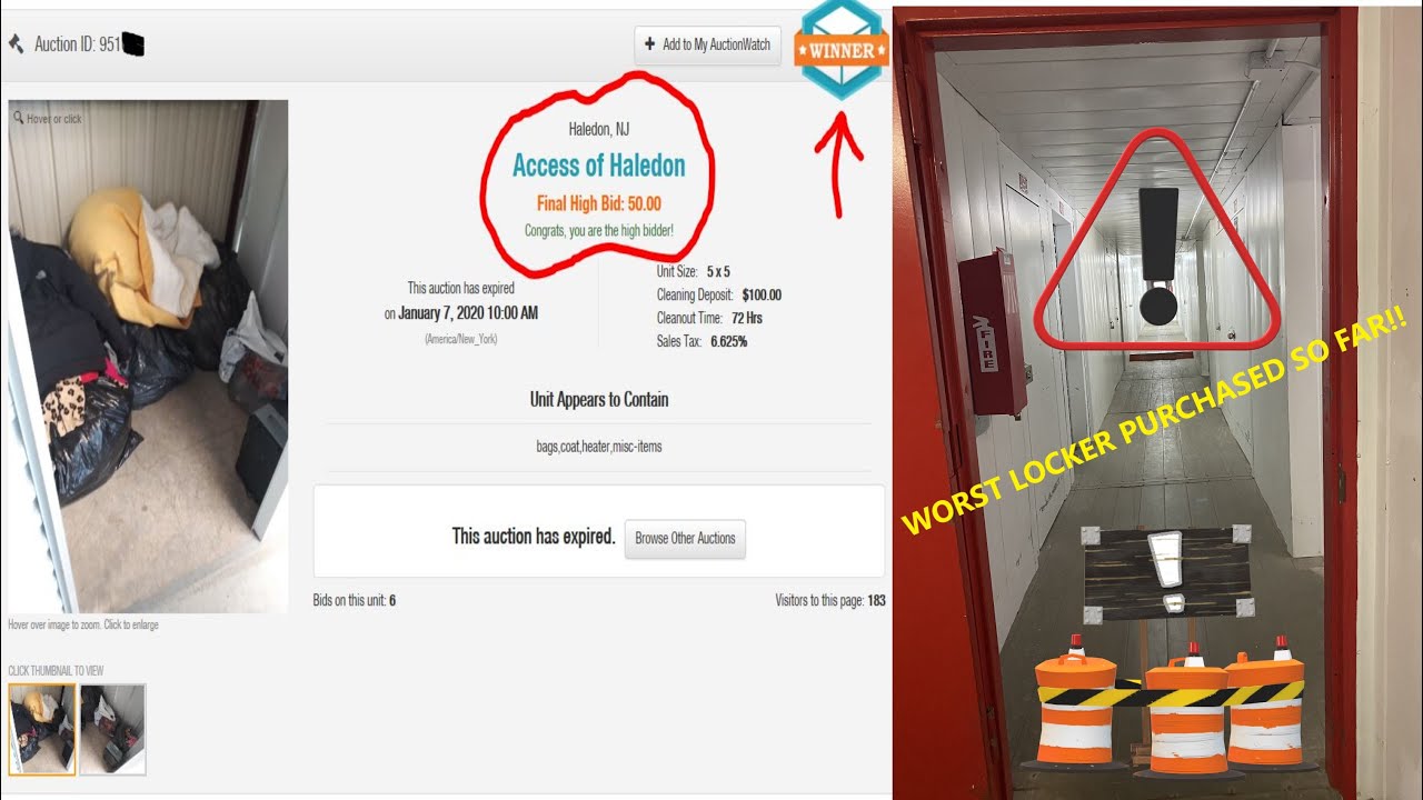 SO FAR MY WORST LOCKER YET | ABANDONED STORAGE UNIT | Storage locker ...