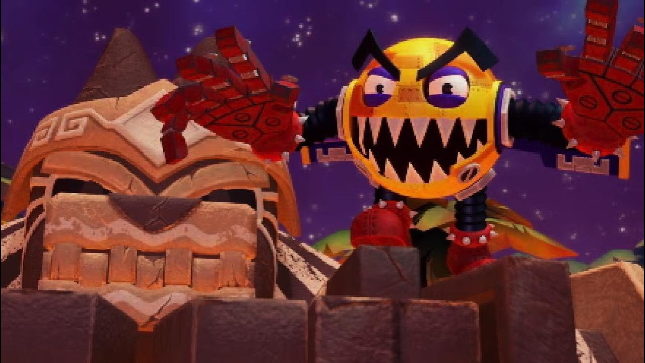 Pac-Man World Re-Pac (PS5) Anubis Rex Boss (No Damage) - YouTube