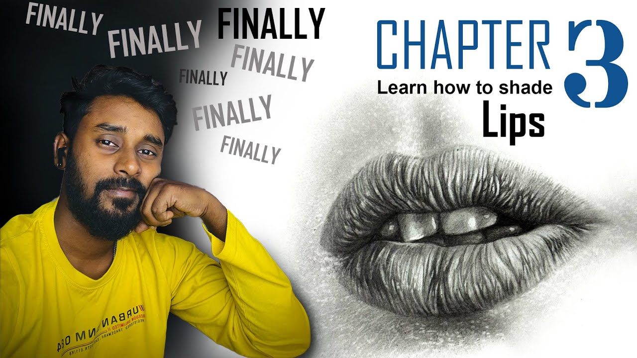 🤩👉Learn how to shade REALISTIC LIPS👄 - YouTube
