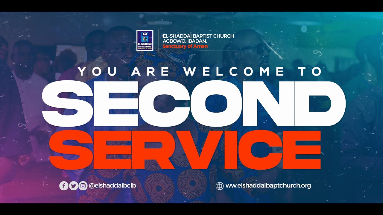 SECOND SERVICE | 09JUL23 - YouTube