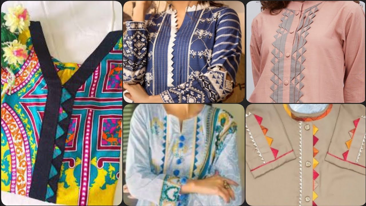 New Stylish Samosa Neck Designs & Dress Designs For Casual - YouTube